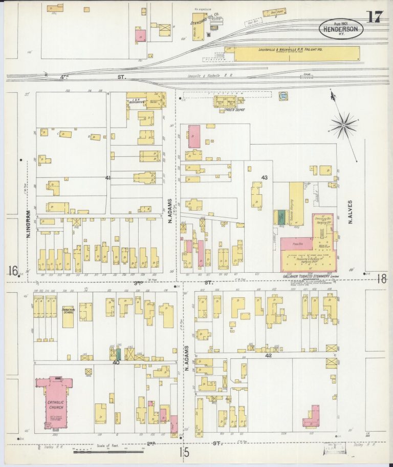 1901 Sanborn Map – Historic Henderson