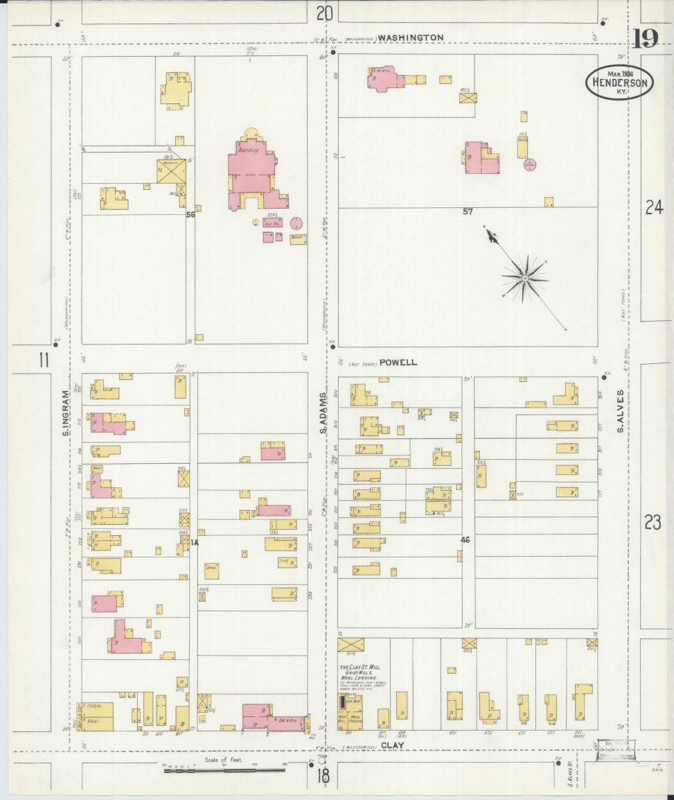 1906 Sanborn Map – Historic Henderson