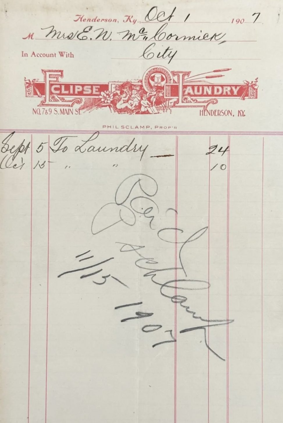 Vintage Letterheads – Historic Henderson