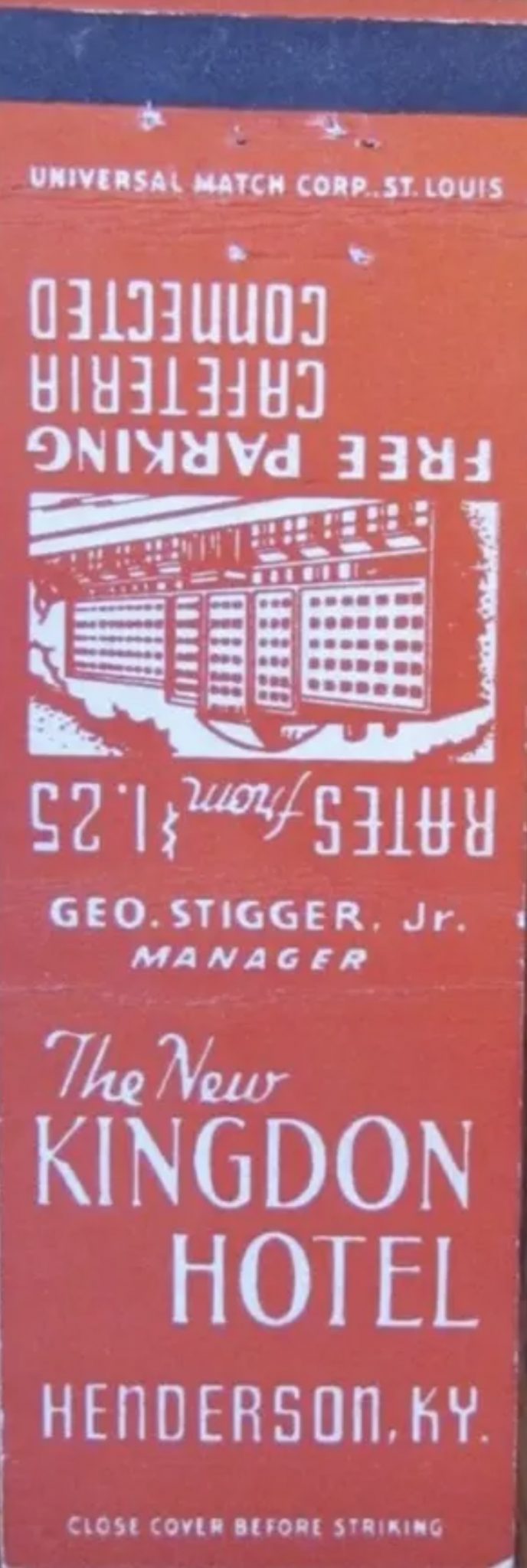 Matchbooks – Historic Henderson