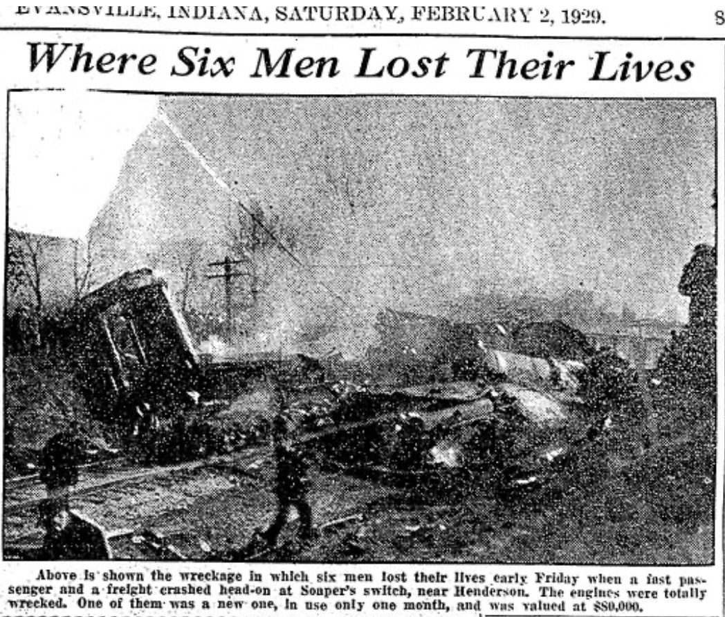Train Crash 1929 – Historic Henderson
