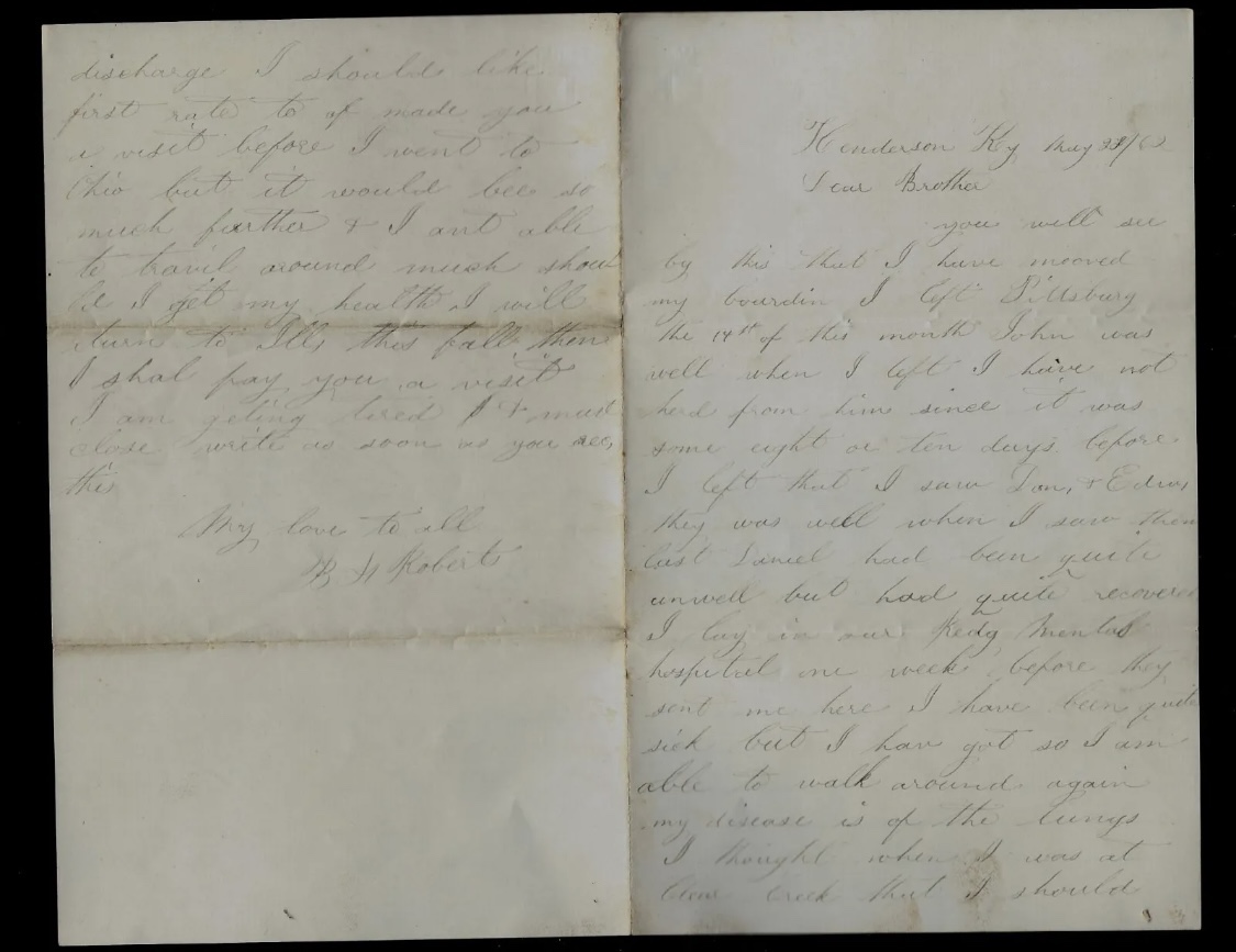Civil War Letter – Historic Henderson