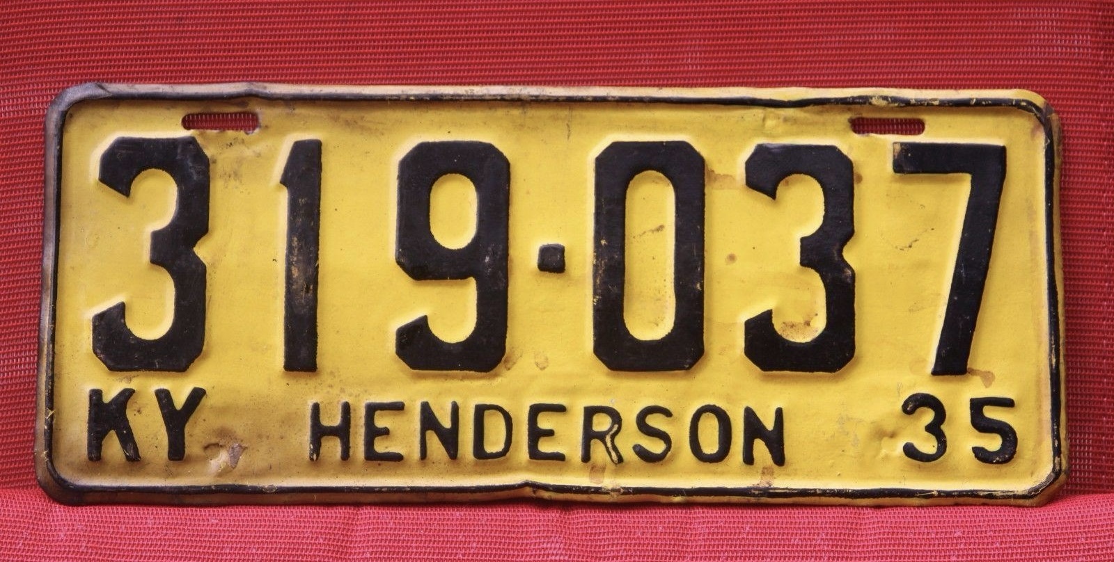 Henderson License Plates – Historic Henderson