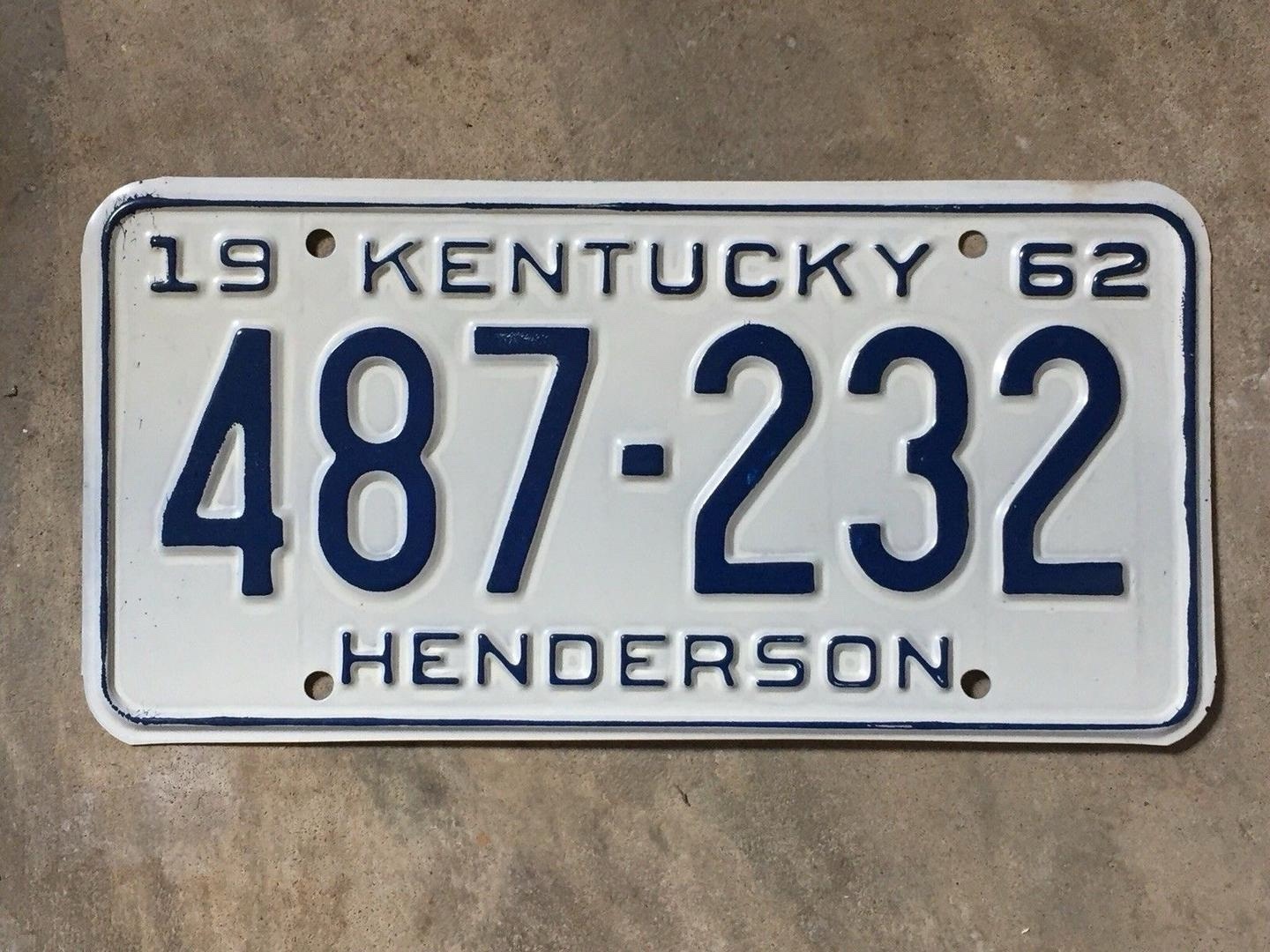 Henderson License Plates – Historic Henderson