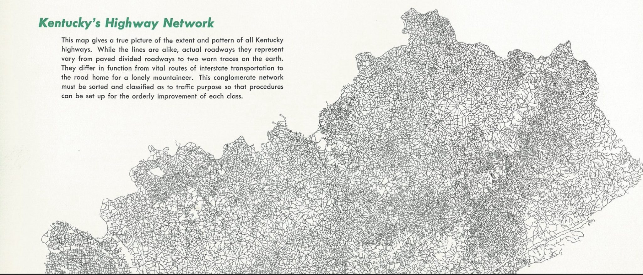 1955 Kentucky’s Highway Network – Historic Henderson